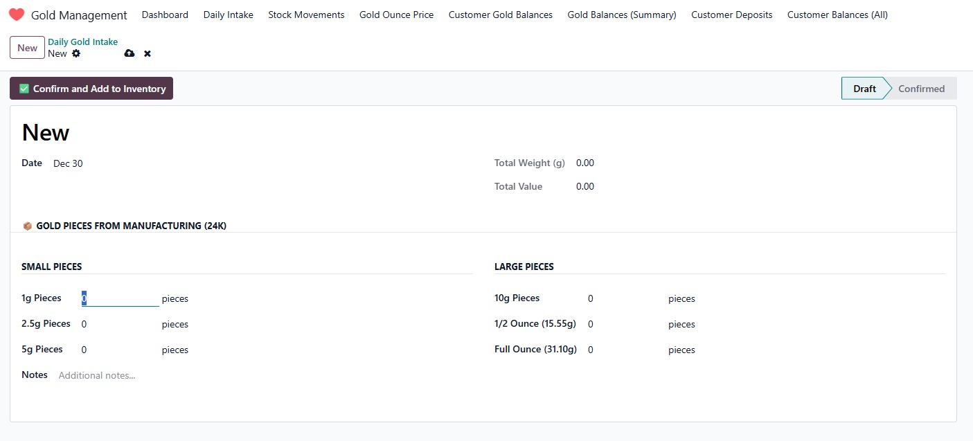Gold Management | Blinkom solutions